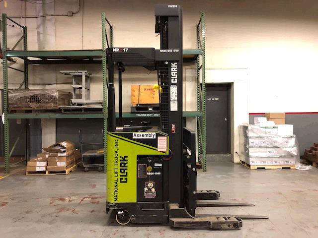 2019 CLARK NPX17 NARROW REACH TRUCK For Sale or Rent